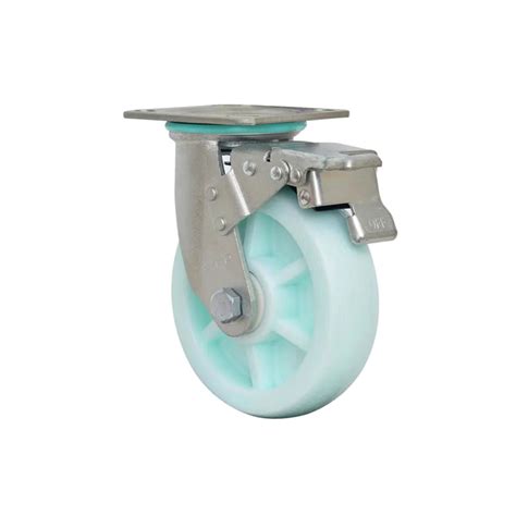 Heavy Duty Pp Caster With Zinc Plated Bracket Zlcaster