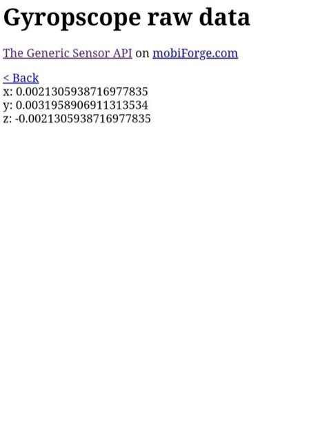 Javascript Generic Sensor Api Not Working On Localhost Stack Overflow