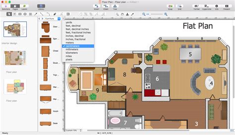 PowerPoint Presentation Of A Floor Plan ConceptDraw HelpDesk