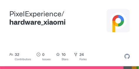 Github Pixelexperiencehardwarexiaomi