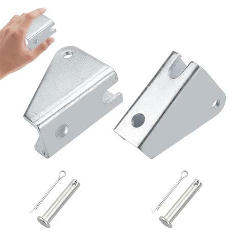 Durantey 2 Pcs Linear Actuator Mounting Brackets Electric Stand Lifting Rod Stainless Steel