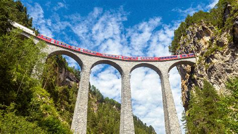 Rota Do Trem Panorâmico Bernina Express