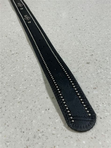 Western Custom Garisson Belt 웨스턴 블랙 벨트 후루츠패밀리