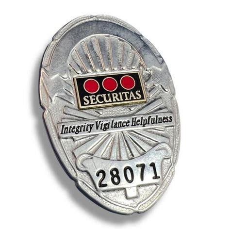 Other Vintage Obsolete Securitas Security Guard Badge Smith And