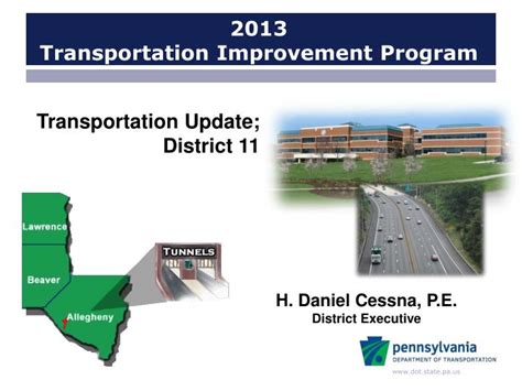 Ppt 2013 Transportation Improvement Program Powerpoint Presentation