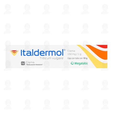 Italdermol 15gr 100gr Crema 10 Gr De Italdermol A Solo 288 61 Mxn Farmacias Guadalajara
