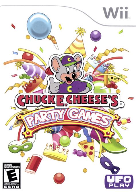 Chuck E Cheeses Party Games Nintendo Wii