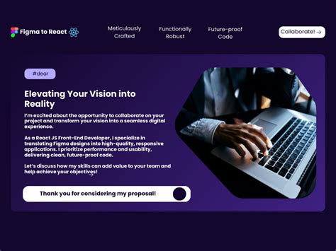 Translated React From Figma Designs As A React Js Front End Developer Upwork