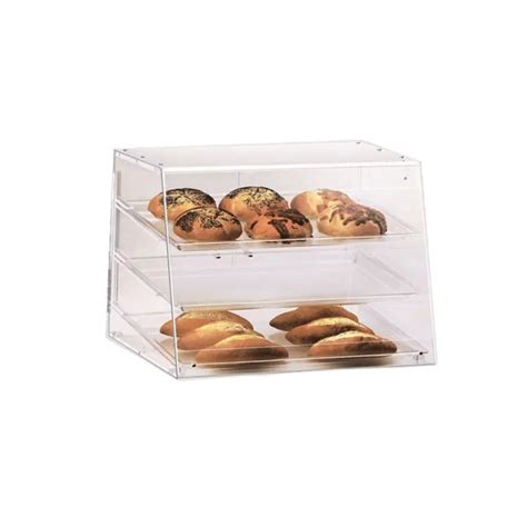 Acrylic Wedding Food Buffet Cake Display Storage Boxes Bakery Display Bins Cupcake Display Case