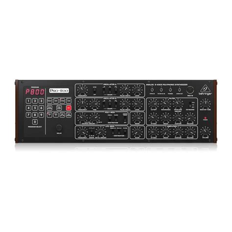 Behringer Pro 800 Achtfach Polyphoner Analoger Synthesizer Gear4music