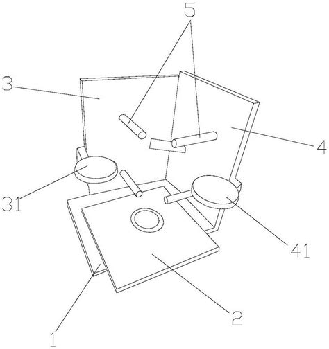锁轴座焊接定位装置的制作方法