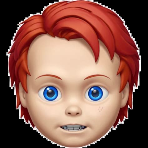 Un Emojin De Chuky Emoji Ai Emoji Generator