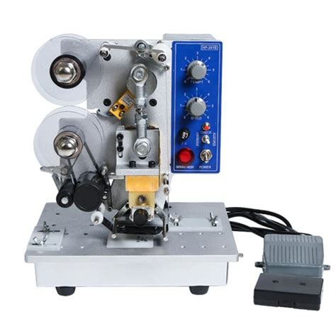 Semi Automatic Electric Hot Stamp Ribbon Code Printer