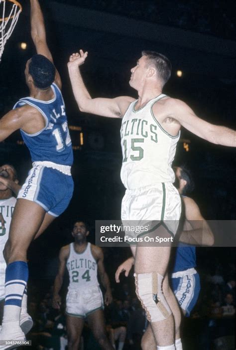 Tom Heinsohn Of The Boston Celtics In Action Against The Los Angeles