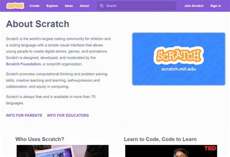 About Page Scratch Wiki