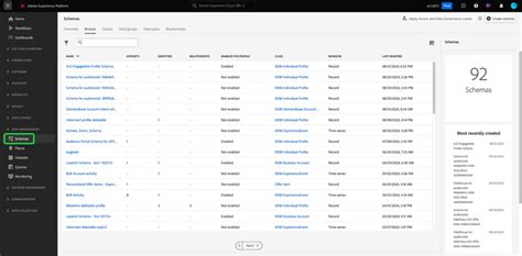 Schemas Ui Overview Adobe Experience Platform