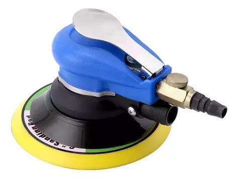 Lixadeira Orbital Pneumática 6 Polegadas Com Aspiração Hokit Parcelamento Sem Juros