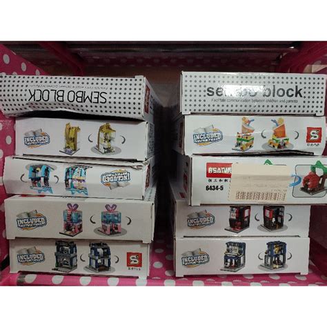 Sembo Blok New More Than 25 Sets Shopee Malaysia