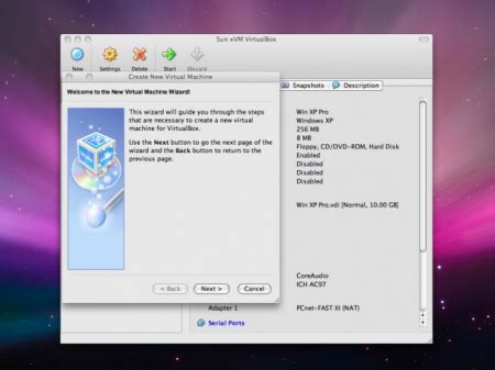 Running VirtualBox On Mac OS