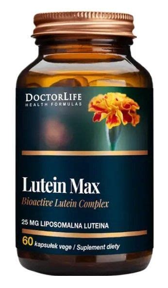 Doctor Life Lutein Max Suplement Diety Prawidłowe Widzenie Dobry