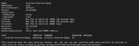 archiving argo workflows postgres database setup