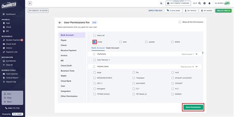 how to add a user and assign permissions