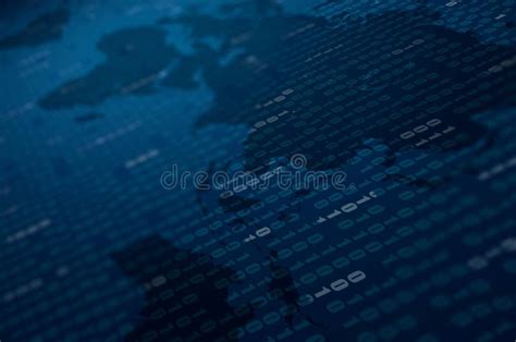 Abstract Blue Technology Background Stock Image Image Of Black