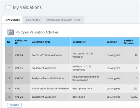 Validation And Verification App Qms Software Intellect Qms