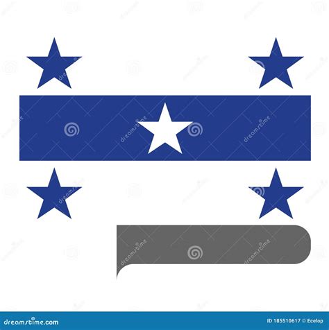 Flag Horizontal Shape Pointer For World Map Cartoon Vector 185510617
