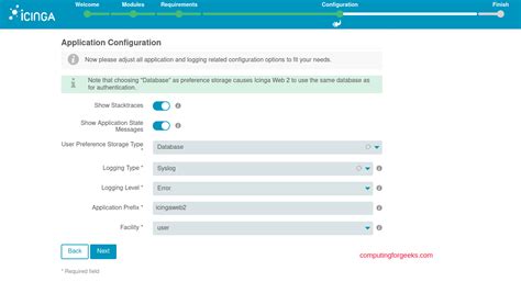 how to install icinga web 2 on centos 8 rhel 8 computingforgeeks