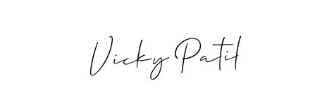 89 Vicky Patil Name Signature Style Ideas Amazing Name Signature