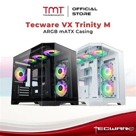 Tmt Tecware Vx Trinity M Tg Argb Matx Casing Shopee Philippines