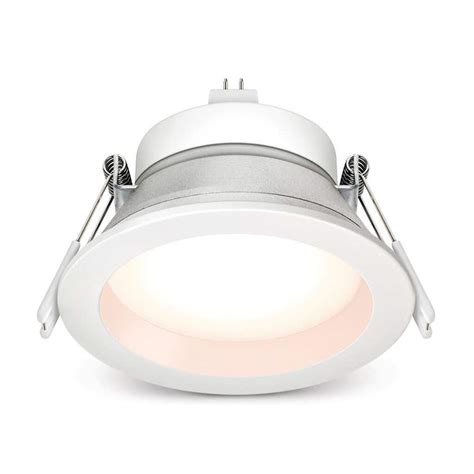 Hpm Led Downlight Cut Out Cool White Finish Mr16 9w 90mm Home Hardware
