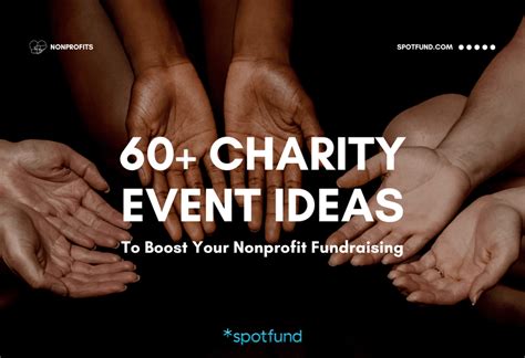 60 Charity Event Ideas To Boost Your Nonprofit Fundraising