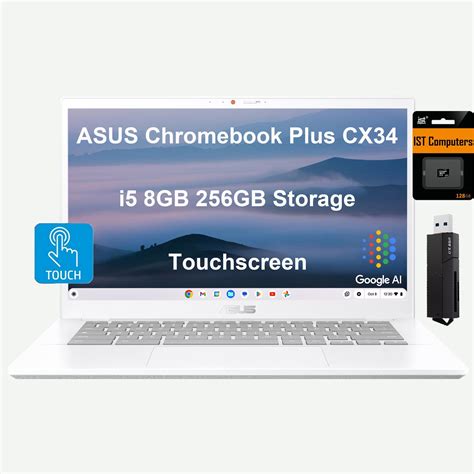 Asus Chromebook Plus Cx34 Laptop 14 Fhd Touchscreen Intel Core I5