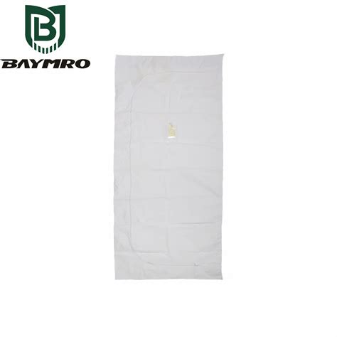 Adult Cadaver Bags White Peva None Handles Baymro Safety Is The
