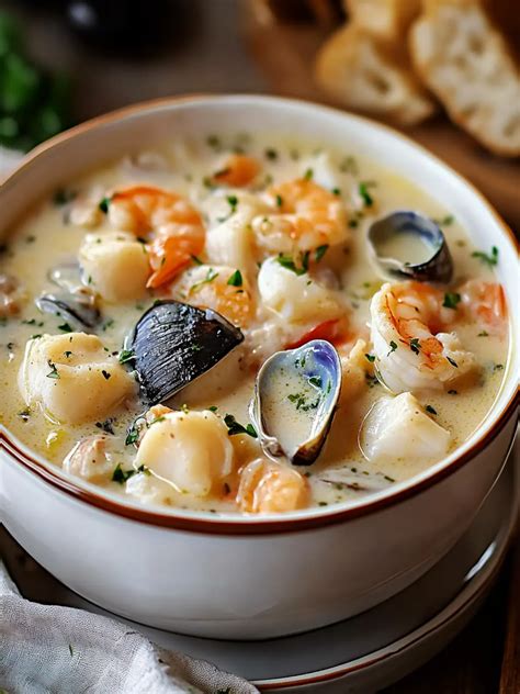 Indulge In Comfort With This Creamy Seafood Chowder Recipe Arabella