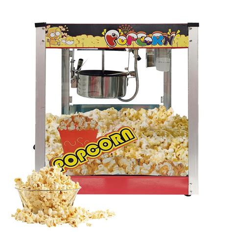 Movie Theater Popcorn Machine Countertop Electric Popcorn Maker For