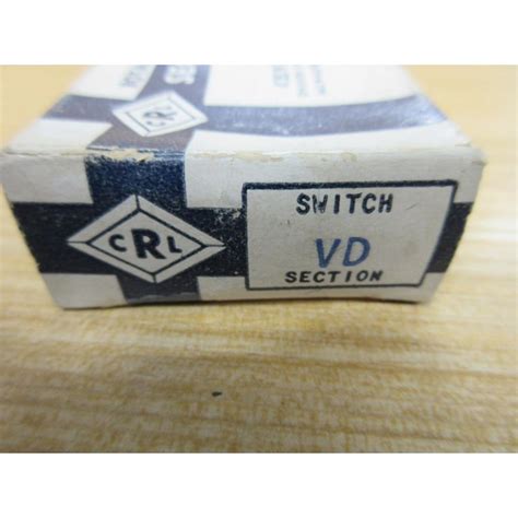 Centralab Vd Crl Rotary Switch Section Mara Industrial