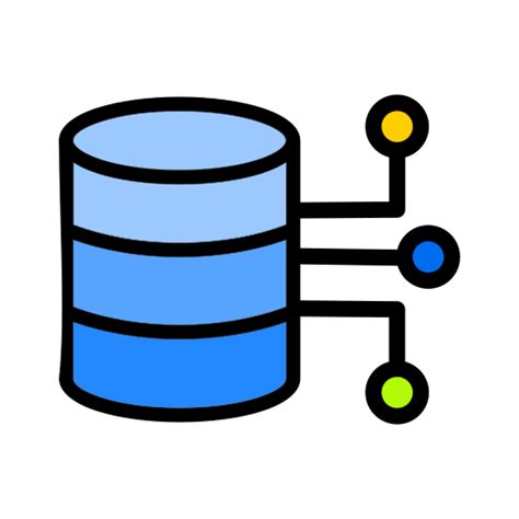 Data Generic Color Lineal Color Icon