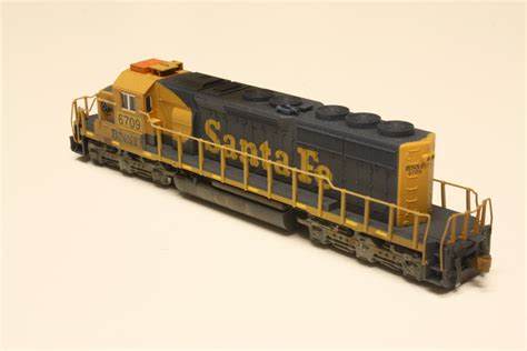 Bnsf Ex Atsf Patch Sd40 2 Weathering Job The