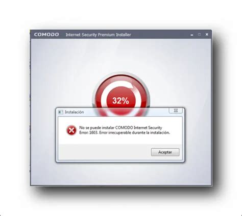 Comodo Internet Security Encounters Error 1603 After Installation Techyv Com