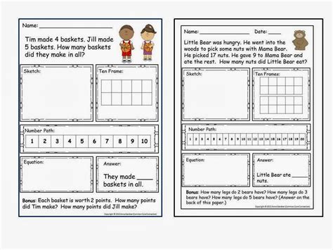 Free Connecting Math Concepts Worksheets