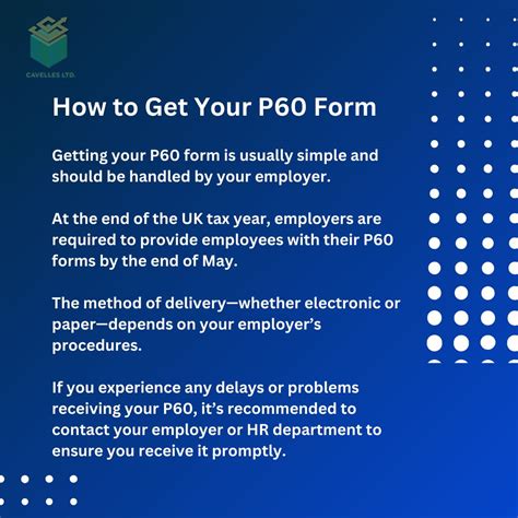 How To Get Your P60 Form Getting Your P60 Form Is Usually Simple And