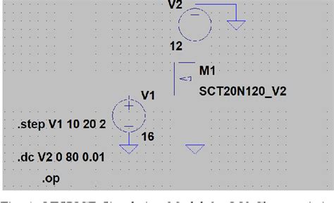 Figure From Modelling Of SiC Power MOSFET In Matlab Simulink And LTSpice Semantic Scholar