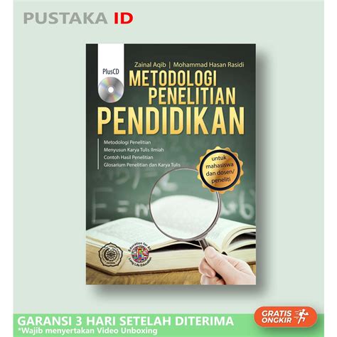 Jual Buku Metodologi Penelitian Pendidikan Zainal Aqib And Mohammad Hasan Rasidi Shopee Indonesia
