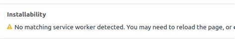 The Simplest Service Worker For A Web App Manifest Stack Overflow