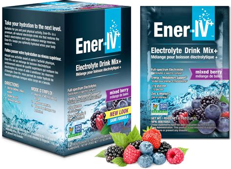 Ener Iv Electrolyte Hydration And Energy Drink Potassium