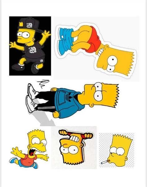 Bart Sticker Laminated Decals Car Motor Sticker Lazada Ph