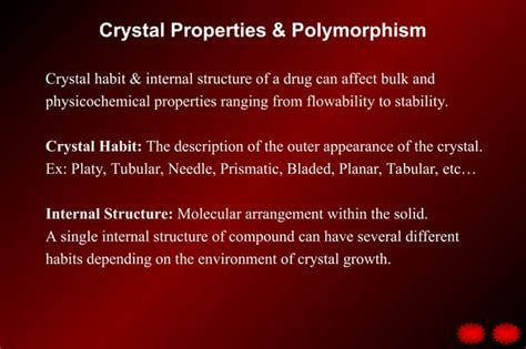 Polymorphism In Pharmacy Ppt